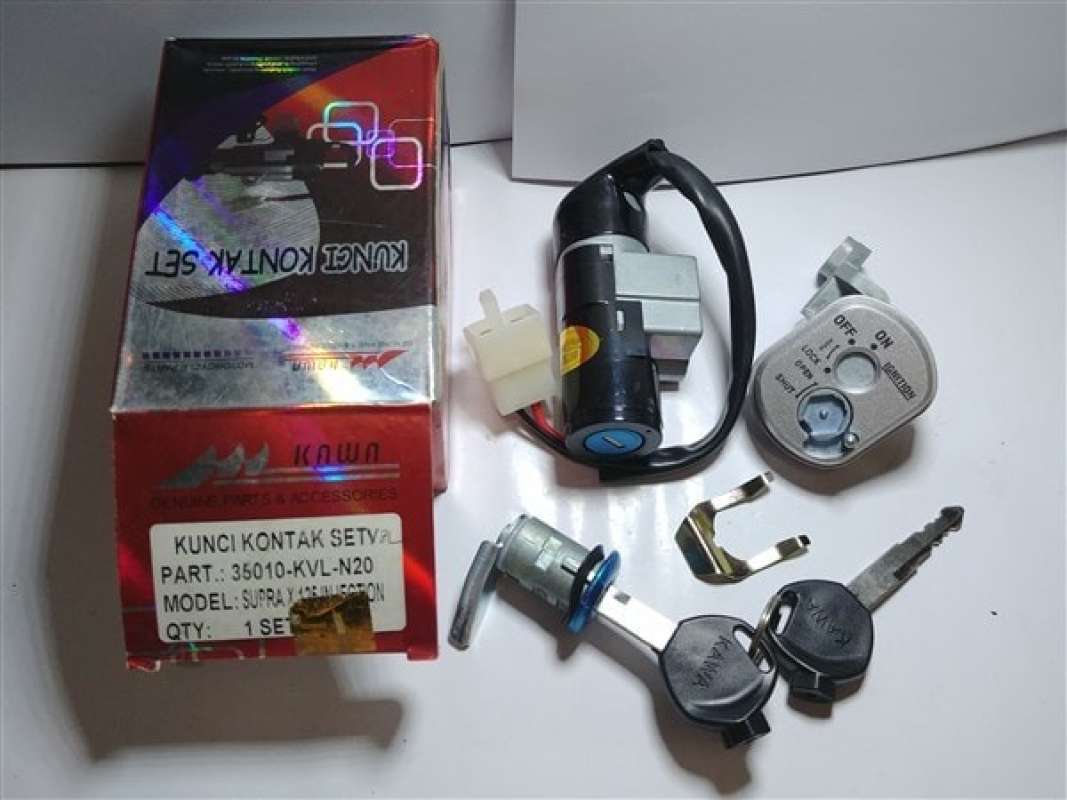 Promo Kunci Kontak X 125 Fi Injek Set Jok Kawa Good Quality Besi Tebal ...