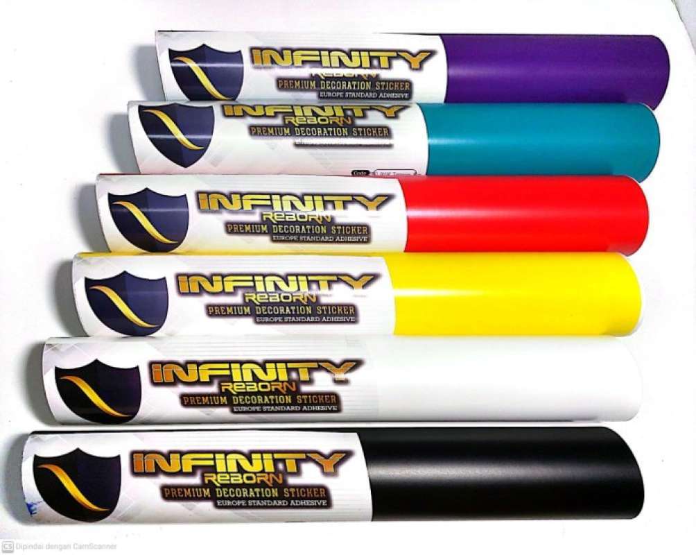Promo Stiker Infinity Matte - Roll - Murah Lengkap -skotlet Sticker ...