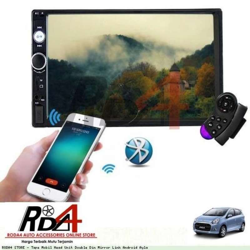 Promo Tape Mobil Head Unit Double Din Mirror Link Android Ayla Diskon ...