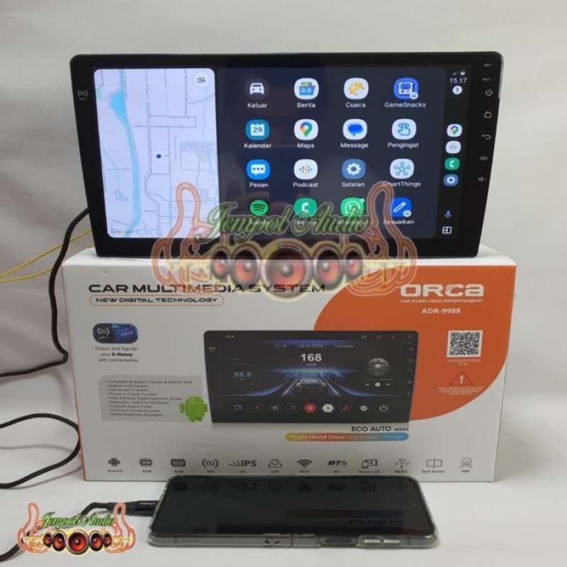 Promo Head Unit Android Orca Eco 10 Inch Ignis Soket Pnp Diskon 4% Di ...
