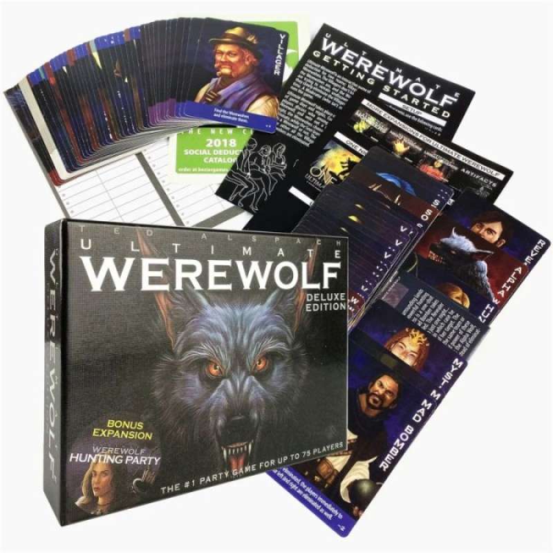 Promo Kartu Werewolf Ultimate Deluxe Edition Board Game Warewolf Card ...
