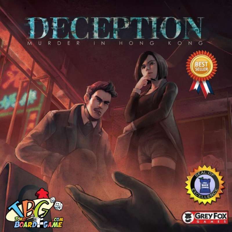 Promo Cs Files Aka Deception Murder In Hongkong Board Game - Tbg ...