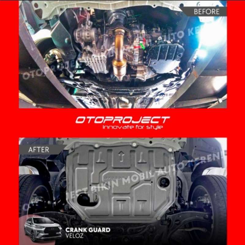Promo Crank Guard Pelindung Bawah Kolong Veloz 2022 Diskon 8% Di Seller ...