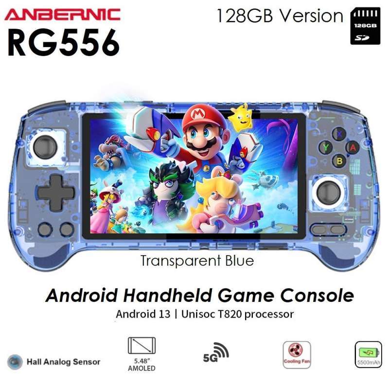Jual Anbernic Rg556 128gb - Dual Mode Emulator Retro Game Handheld ...