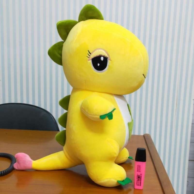 Jual Boneka Soft Dino 40cm/boneka Dinosaurusboneka Kado Ultah Di Seller ...