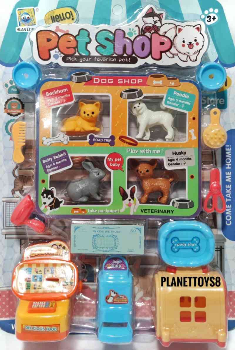 Jual Mainan Anak Toko Binatang Peliharaan Pet Shop Varian Di Seller ...