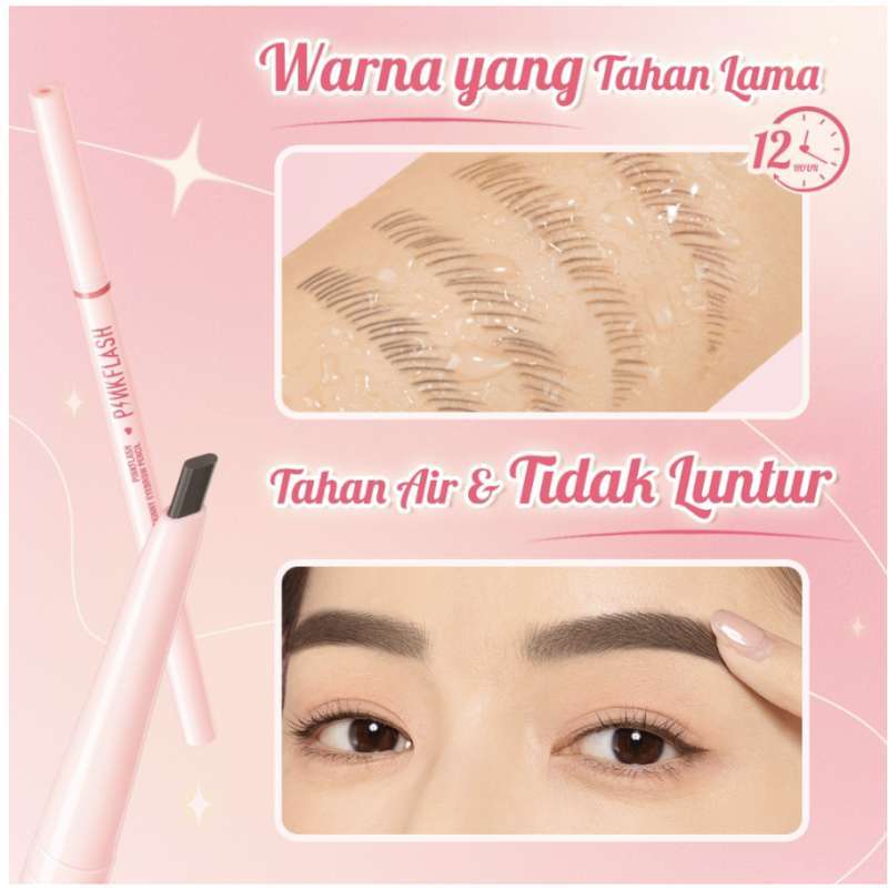 Promo Pinkflash 1mm Micro Fine Eyebrow Pencil - Ujung Datar Smooth ...