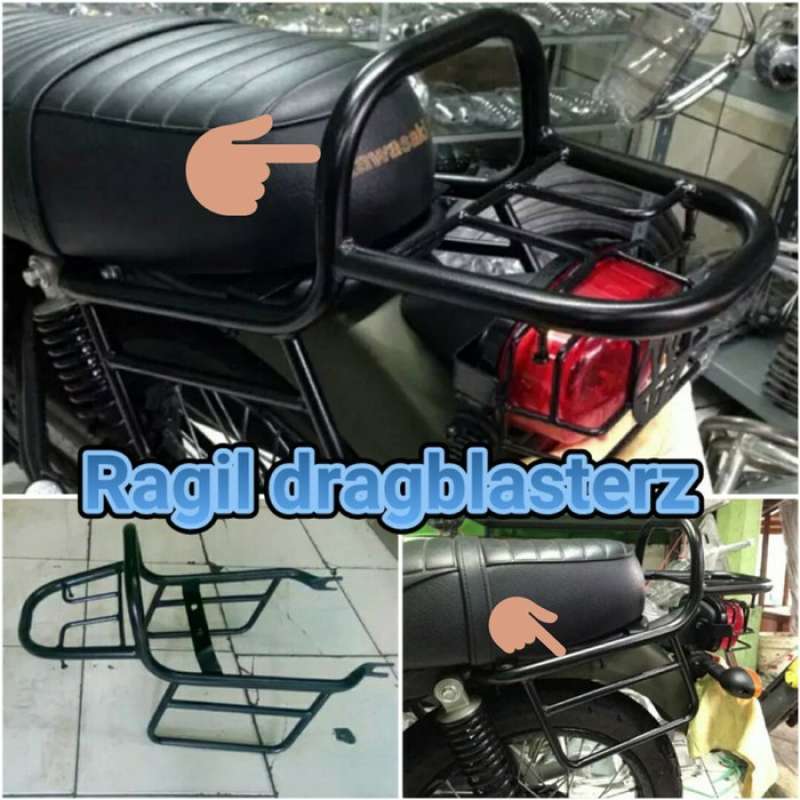 Promo Rak Bagasi Atau Behel Belakang Kawasaki W175 Diskon 33% Di Seller ...