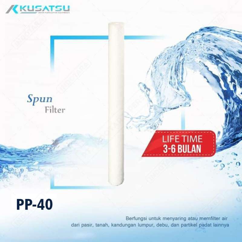 Jual Kusatsu Water Treatment Pp Spun Fiber Pp-40 Di Seller Pt Indotara ...