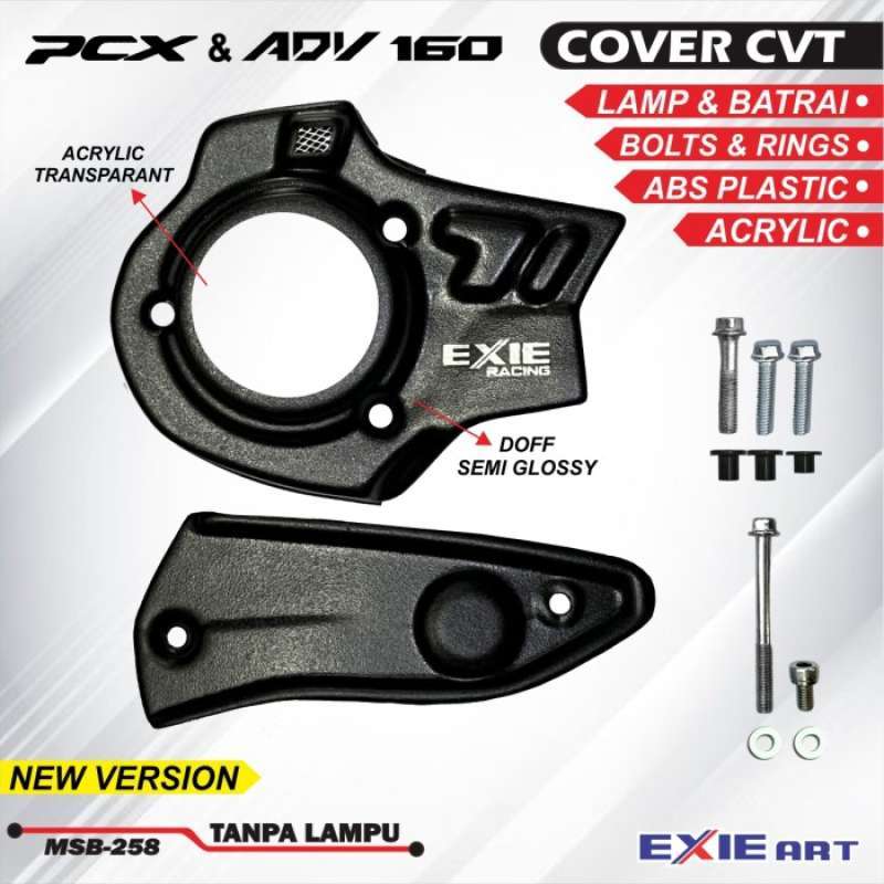 Promo Cover Cvt Honda Adv 160 Pcx 160 Akrilik Transparant Aksesoris ...