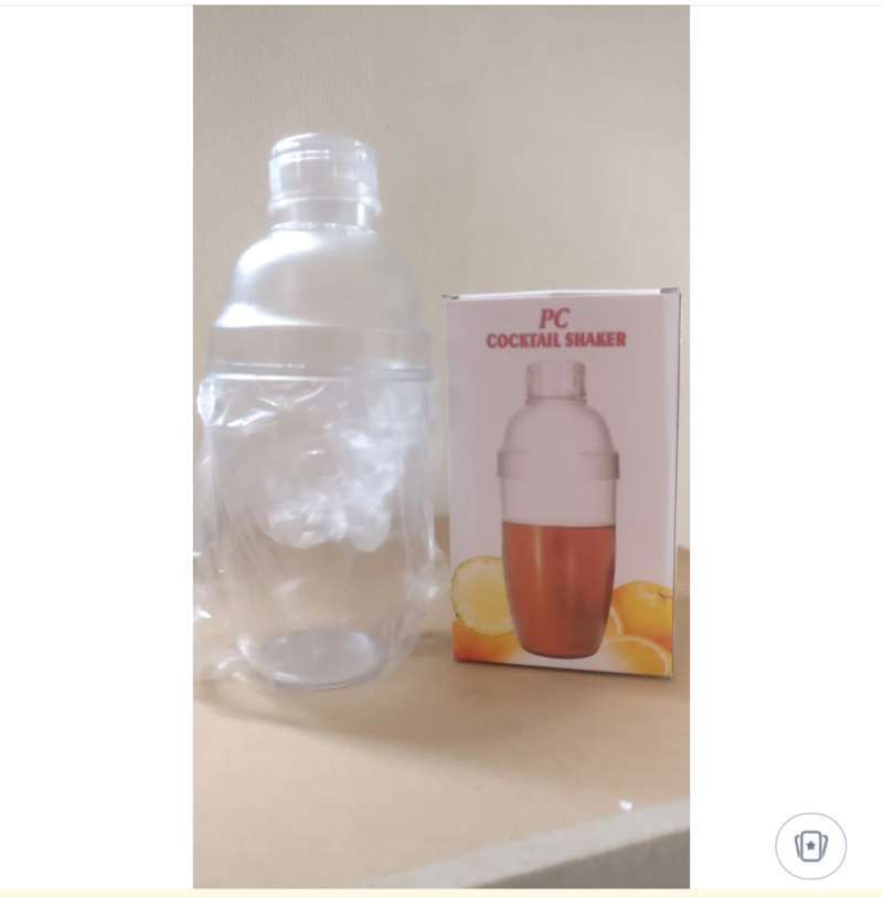 Jual Poly Clear Shaker 530 Ml / Shaker Bar / Shaker Minuman Di Seller ...