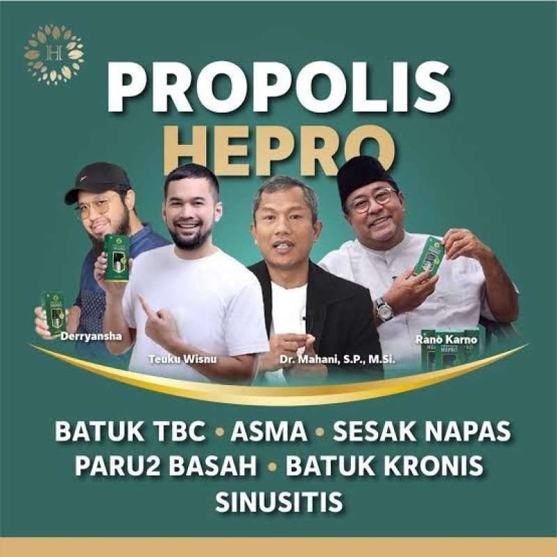 Promo Propolis Hepro Original Trigona Obat Kolesterol Jantung Liver ...