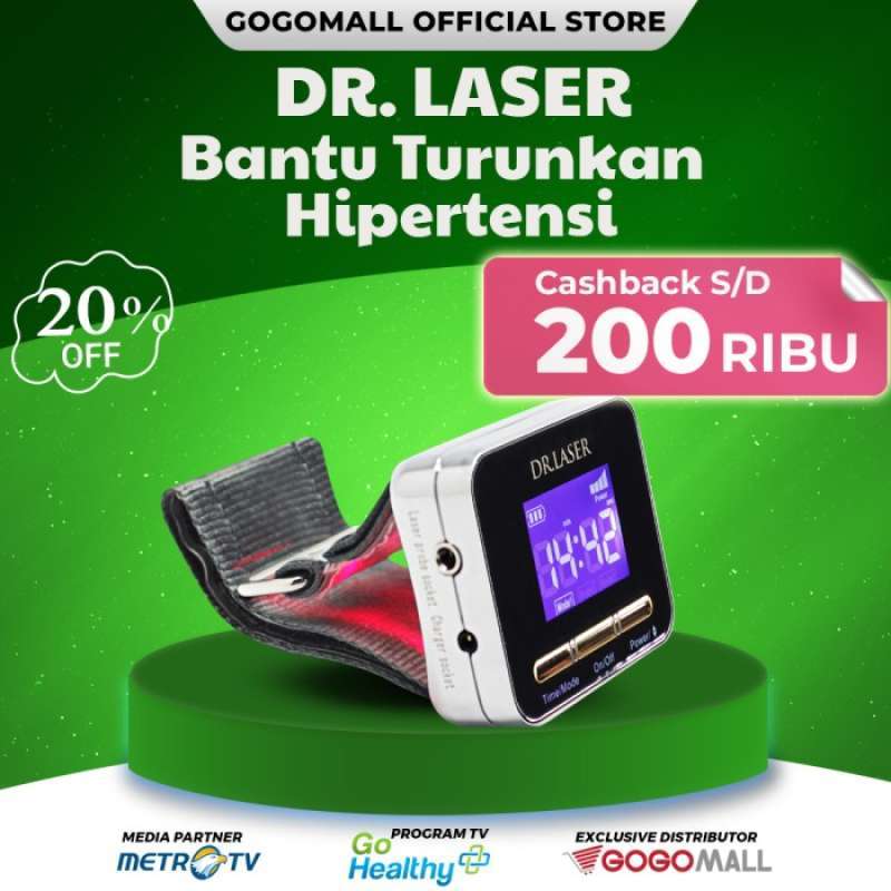 Promo Dr Laser Hi Plus Gogomall Membantu Proses Penyembuhan Penyakit Jantung Diskon 33% Di ...