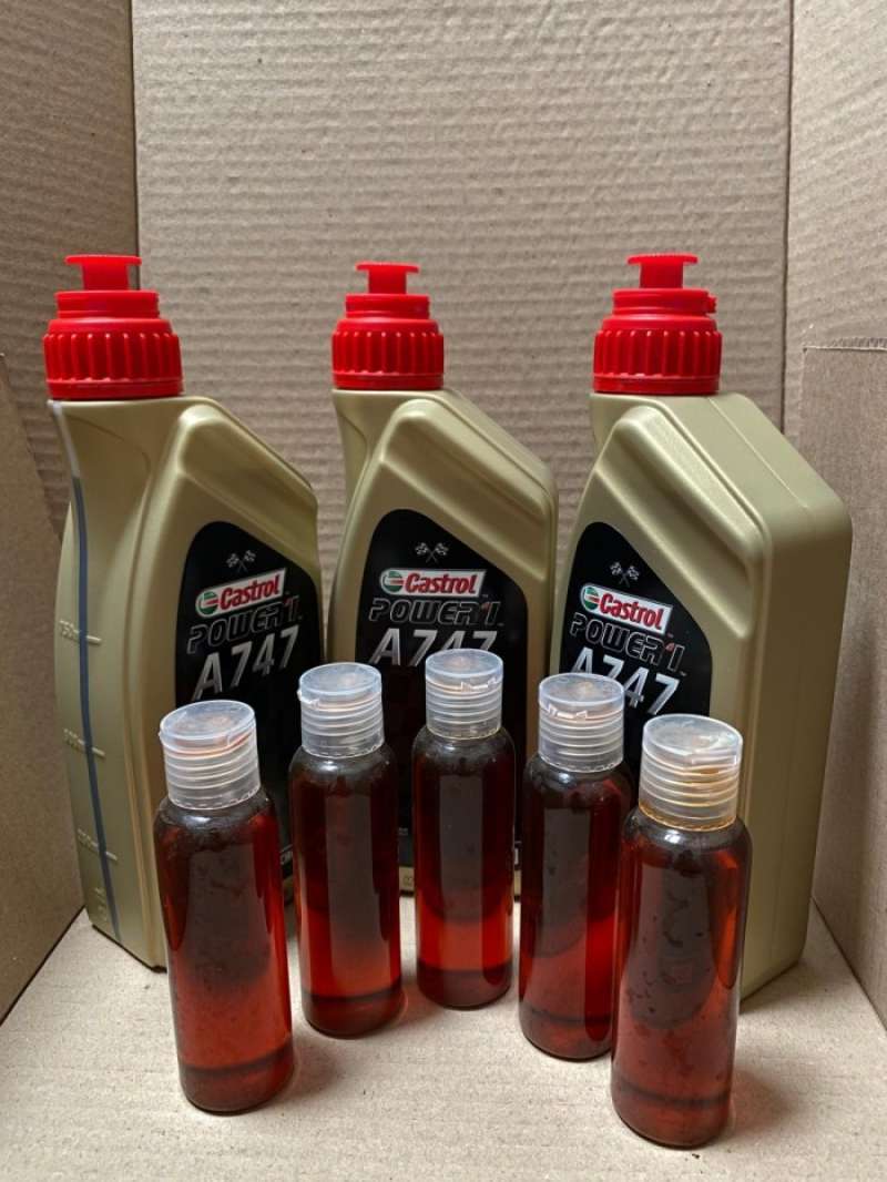 Promo Oli Samping Castrol A747 A 747 Oli Racing 2 Stroke 2 Tak - 100 Ml ...