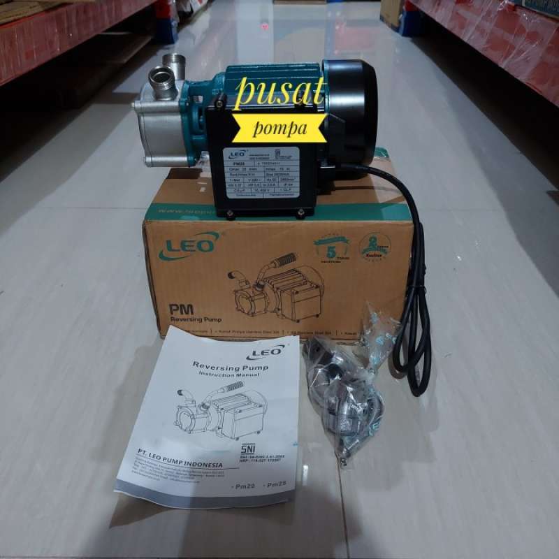 Promo Pompa Minyak/solar/cairan Kental/oli Leo Pm 20 Diskon 4% Di ...