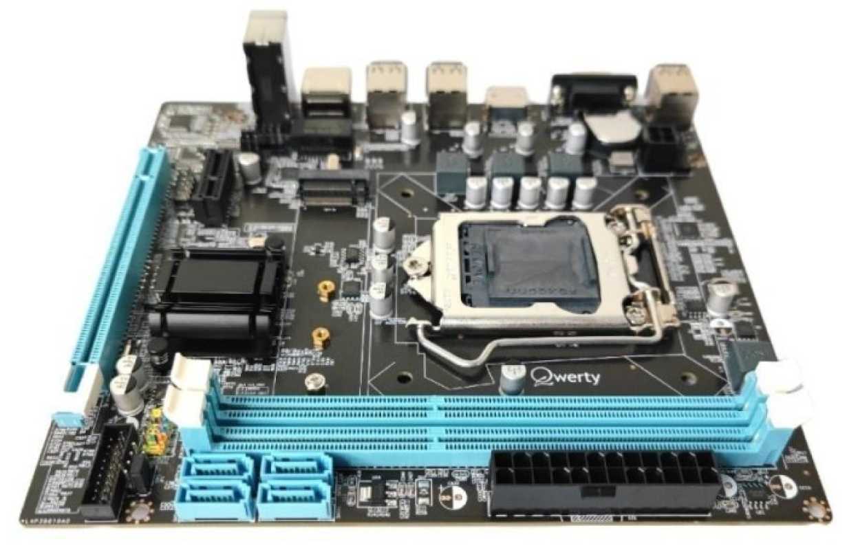 Jual Motherboard Qwerty H61 / Mobo Qwerty H61 Lga 1155 Ddr3 Micro Atx ...