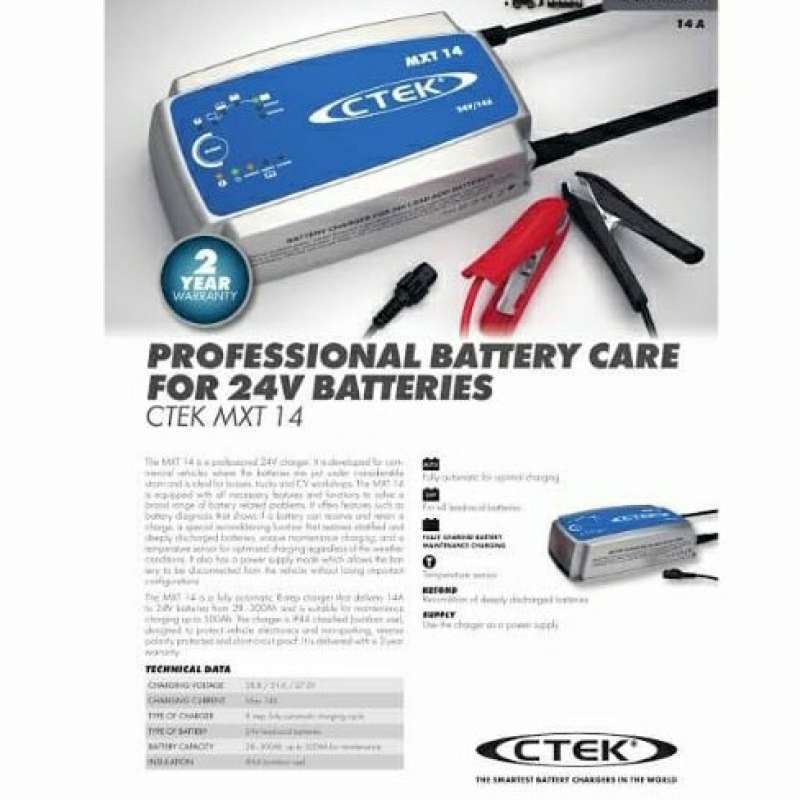 Jual Ctek Mxt 14 , 24volt 14ah Di Seller Toplets Shop - Cengkareng ...