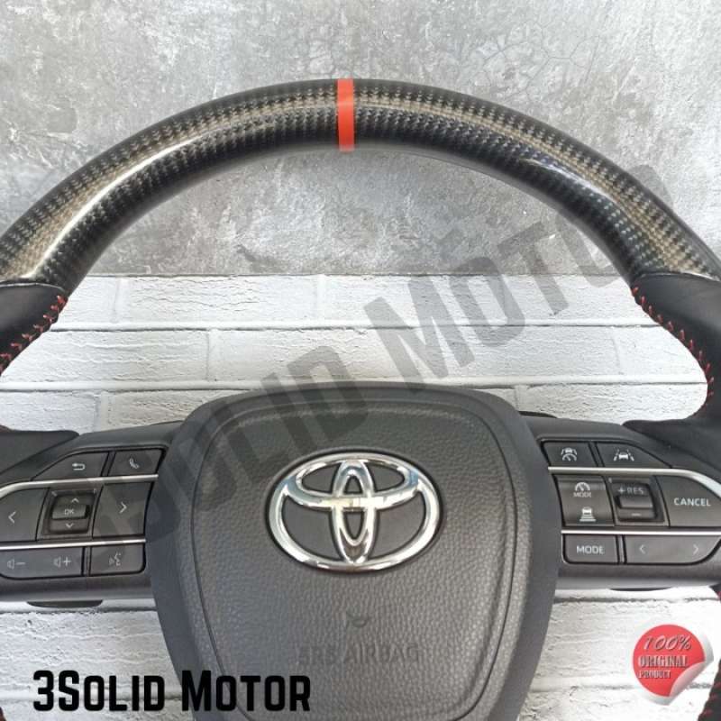 Promo Stir Steer Innova Zenix Voxy Tipe Carbon 2022-2023 Lengkap Airbag ...