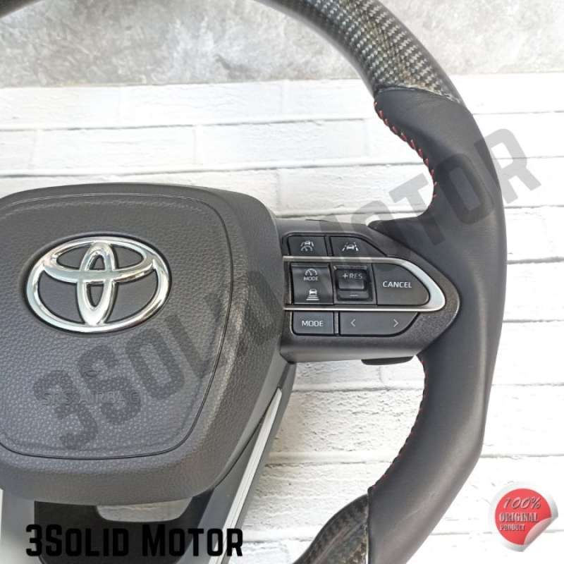 Promo Stir Steer Innova Zenix Voxy Tipe Carbon 2022-2023 Lengkap Airbag ...