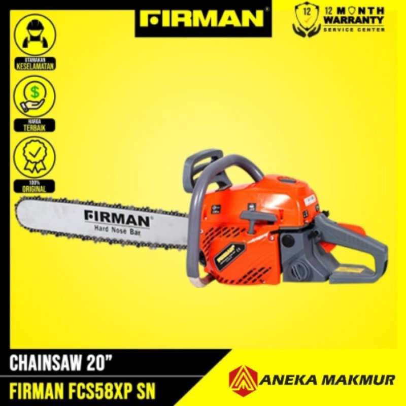 Promo Firman Mesin Potong 20 Chain Saw Firman Fcs 58s 20 Inchi Diskon ...