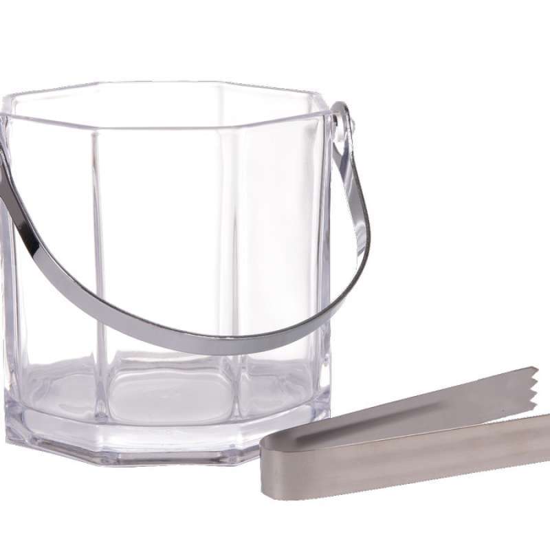 Promo Ice Bucket Kaca 900ml Bt-61656 Homeline Diskon 23% Di Seller ...