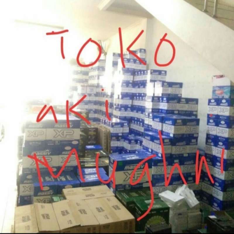 Promo Aki Massiv Thunder 95d31r Nx120-7 12v 100ah Aki Kering Yuasa Ns ...