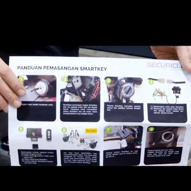 Promo Kunci Keyless Yamaha Nmax Old Smartkey Pnp Plus Alarm Original Nine Diskon 23% Di Seller ...