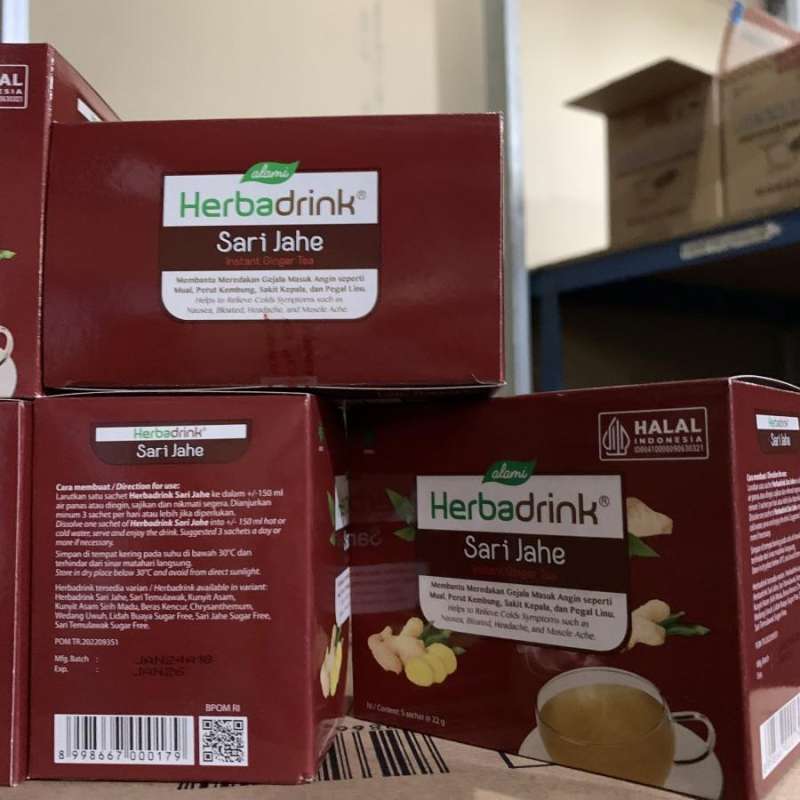 Jual Herbadrink Sari Jahe Isi 5 Sachet Di Seller Iskandarbfp - Pulo ... Jual Herbadrink Sari Jahe Isi 5 Sachet Di Seller Iskandarbfp - Pulo ...