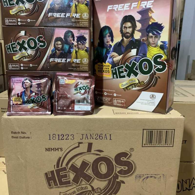 Permen Hexos 1 Dus Lengkap Harga Terbaru Juli 2024 | Blibli