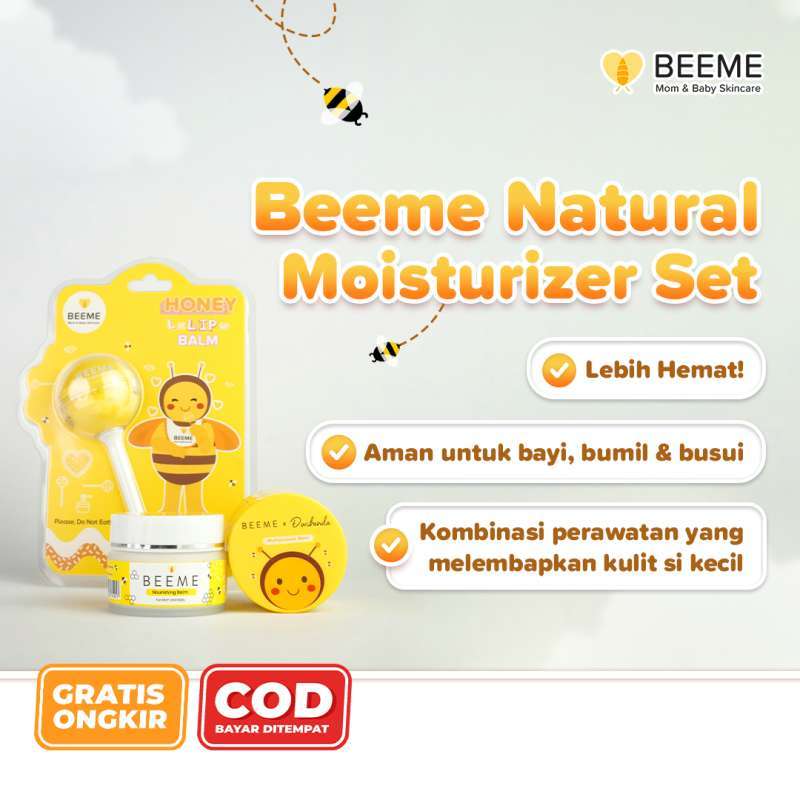 Jual Beeme Natural Moisturizer Set [nourishing Balm + Multipurpose Balm ...