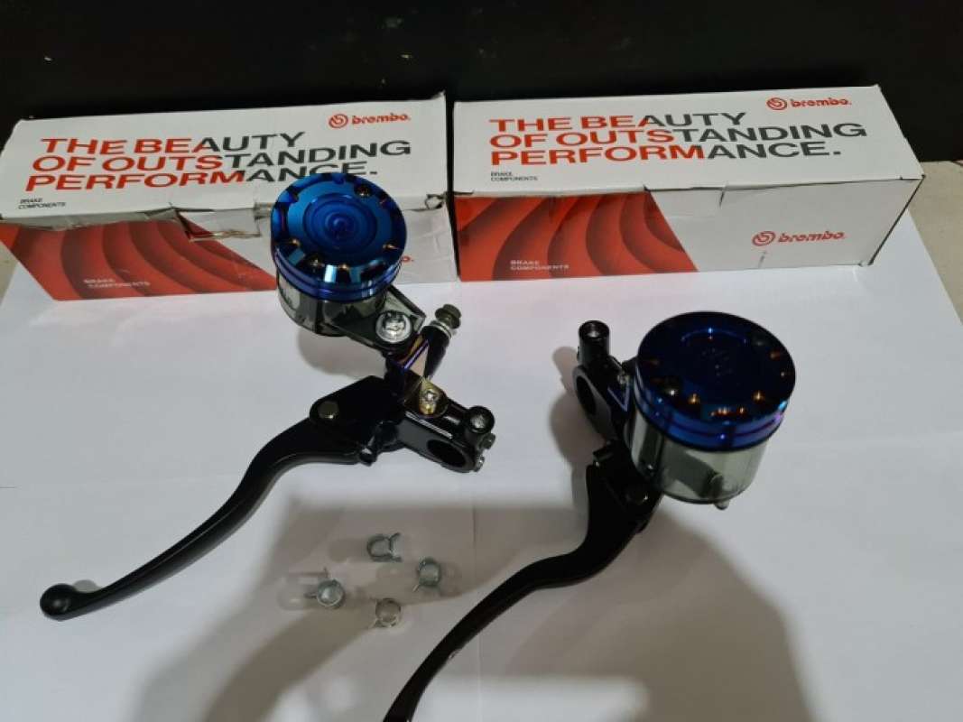 Promo Master Rem Nmax Pcx Bremb0 Tabung Smoke Breket Tutup 2tone Cnc ...