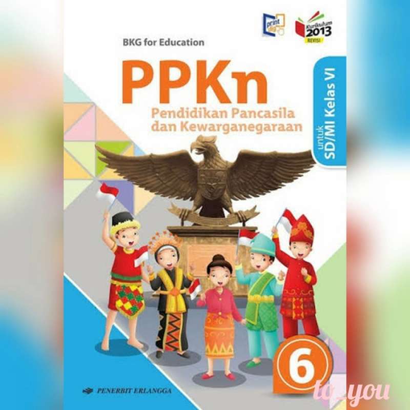 Promo Buku Ppkn Kelas 6 Sd/mi Penerbit Erlangga Diskon 31% Di Seller ...