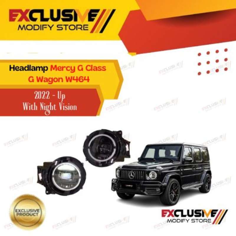 Jual Mercy G Class G Wagon W464 (2022 Up) Headlamp Night Vision G63 G350 G400 G500 Original ...