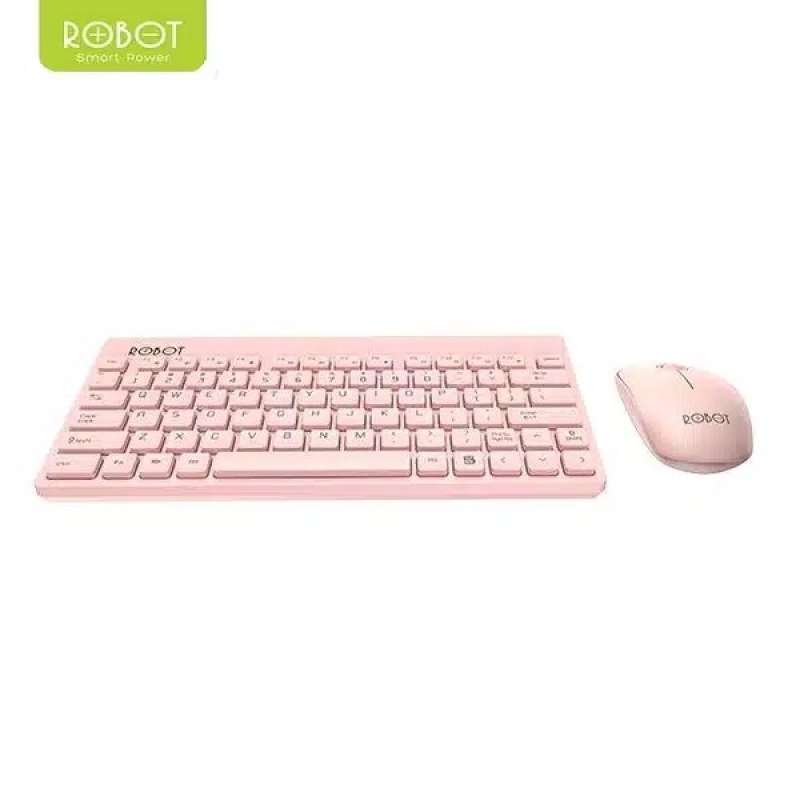 Promo 100% Produk Ori Keyboard Wireless Gaming And Mouse Combo Robot ...