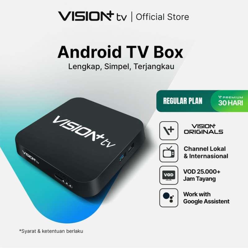 Jual Android Tv Box Vision+ Tv - Lifestyle & Entertainment - Annual ...
