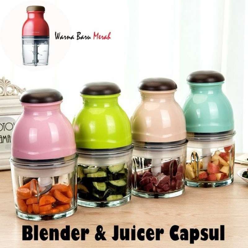 Jual Hand Blender Capsule Cutter Quatre / Blender Press Serbaguna Di ...