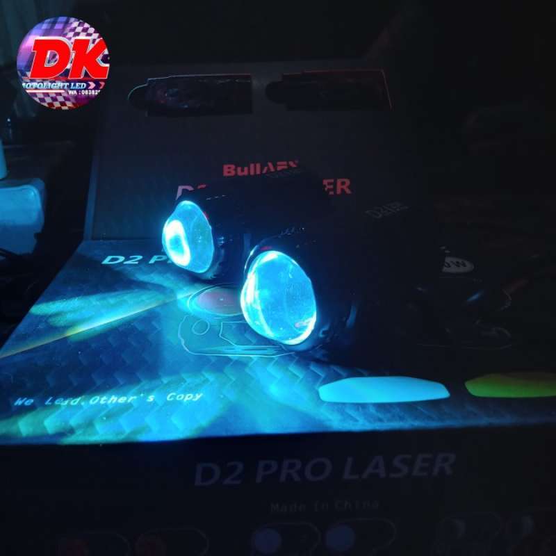 Promo Lampu Sorot Laser D2 Pro Bullaes Devil Eyes Sinar Putih Kuning ...