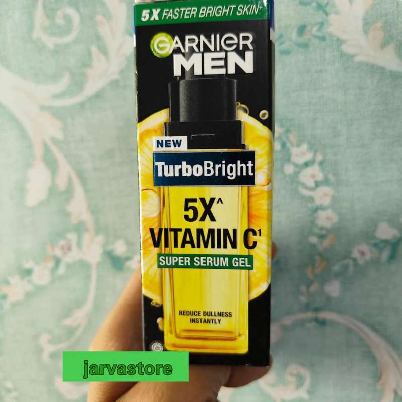 Jual Garnier Men Turbo Bright 5x Vitamin C Super Serum Gel 30 Ml Di Seller Jarva Store ...