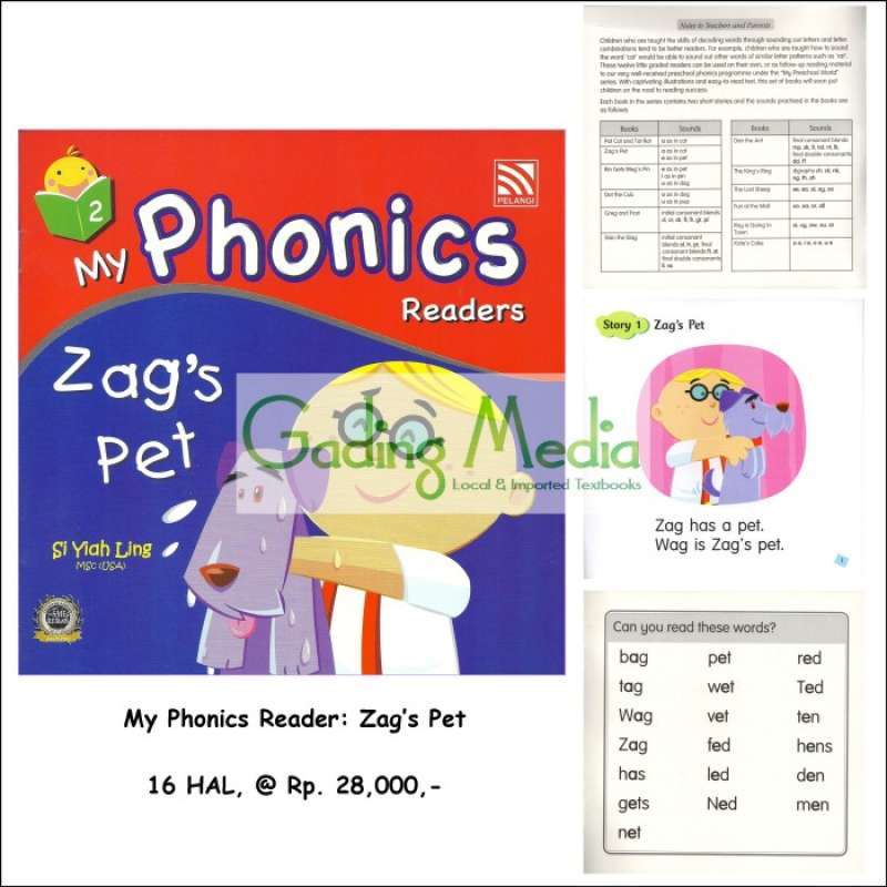 Promo Paket My Phonics Reader (phonics Stories) 12 Buku Diskon 25% Di ...