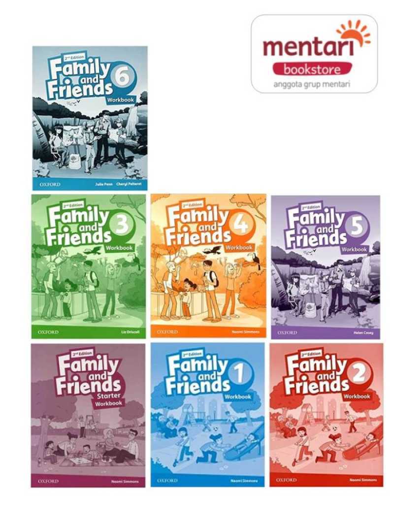 Promo Family & Friends Workbook 2nd Edition |buku Pelajaran Bahasa ...
