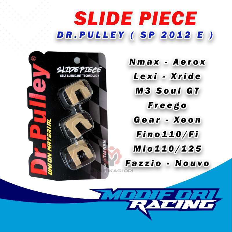 Jual Nmax Piece Slide Dr Pulley Aerox Lexi Mio Slide Piece Freego Mio M3 Xride Slider Piece Di ...