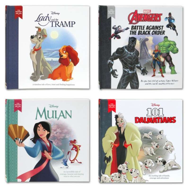 Promo Disney Stories Book ( Little Reader ) - Avangers - Tangled ...