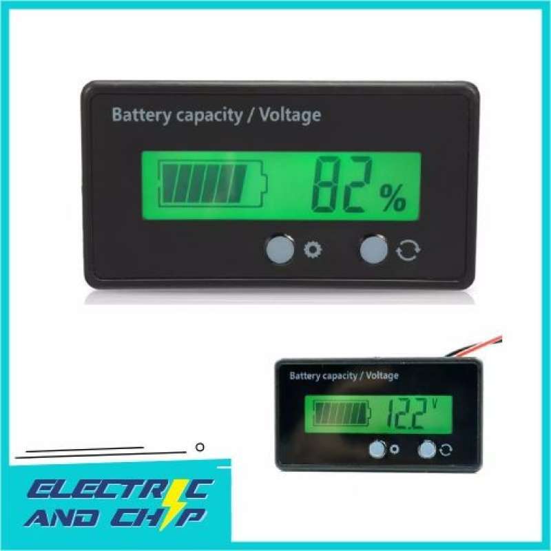 Jual Indikator Kapasitas Baterai Battery Capacity Digital Voltmeter 8-70v Di Seller Noelle ...