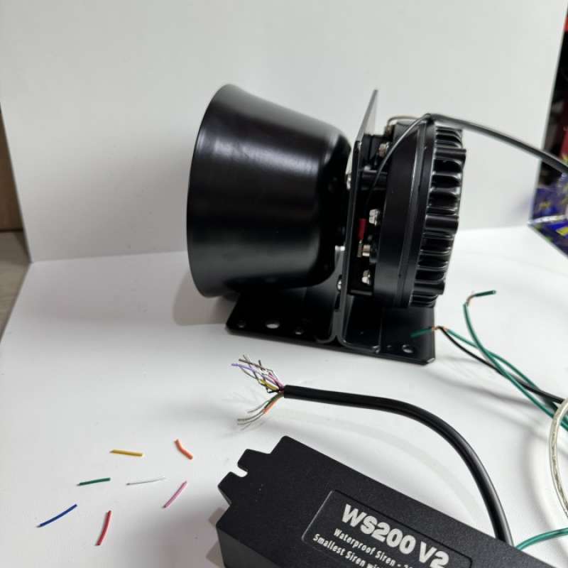 Jual Ws200 Waterproof Siren Switch 200 Watt Sirine Motor Alternatif Wpa Wpm Di Seller Noelle ...