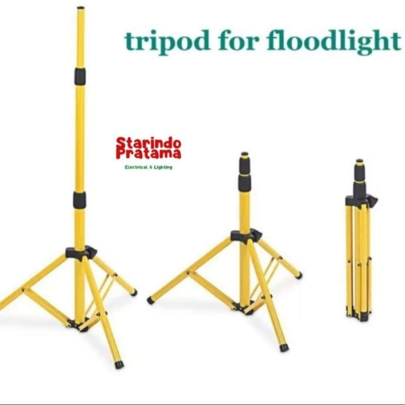 Promo Tripod Lampu Sorot/ Tripod Flood Light Tiang Lampu Dudukan Lampu ... Promo Tripod Lampu Sorot/ Tripod Flood Light Tiang Lampu Dudukan Lampu ...
