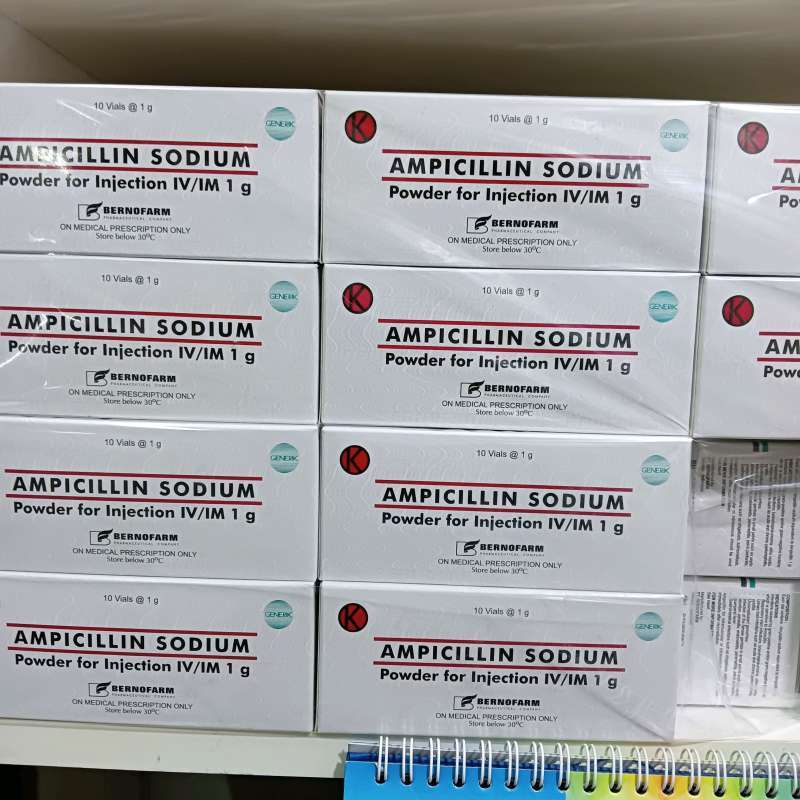Jual Asli Ampicillin/injeksi/ Box Isi 10 Vial Exp 2025 Di Seller Sehat ...
