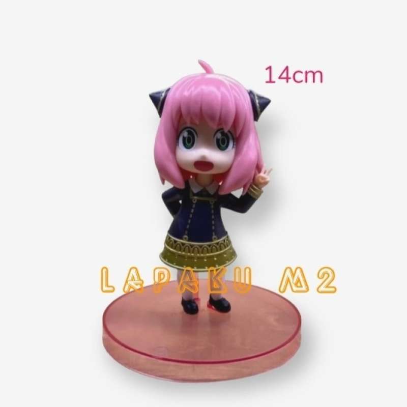 Promo Anime Figure Anya Forger Spy X Family/mainan Pajangan Topper ...