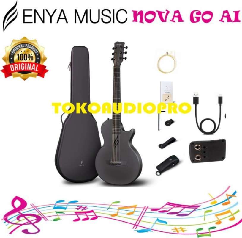 Promo Enya Nova Go Ai Carbon Fiber Gitar Akustik Elektrik Diskon 23% Di Seller Melodiya Store ...