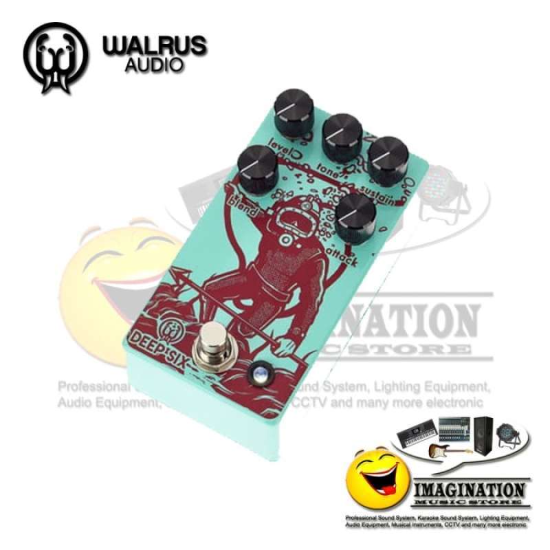 Promo Walrus Audio Deep Six V3 Compressor Pedal Diskon 23% Di Seller ...