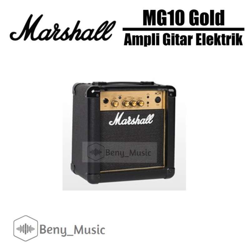 Promo Marshall Mg10g Ampli Gitar Elektrik Mg10 Gold Garansi Diskon 23% ...
